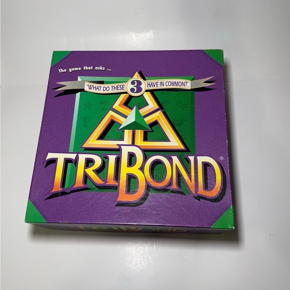 Other | Tribond Board Game What Do These 3 Have In Common Complete Big ...